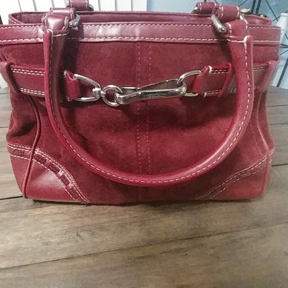 Coach | Bags | Coach Reddish Rusty Brown Shoulder Bag | Poshmark